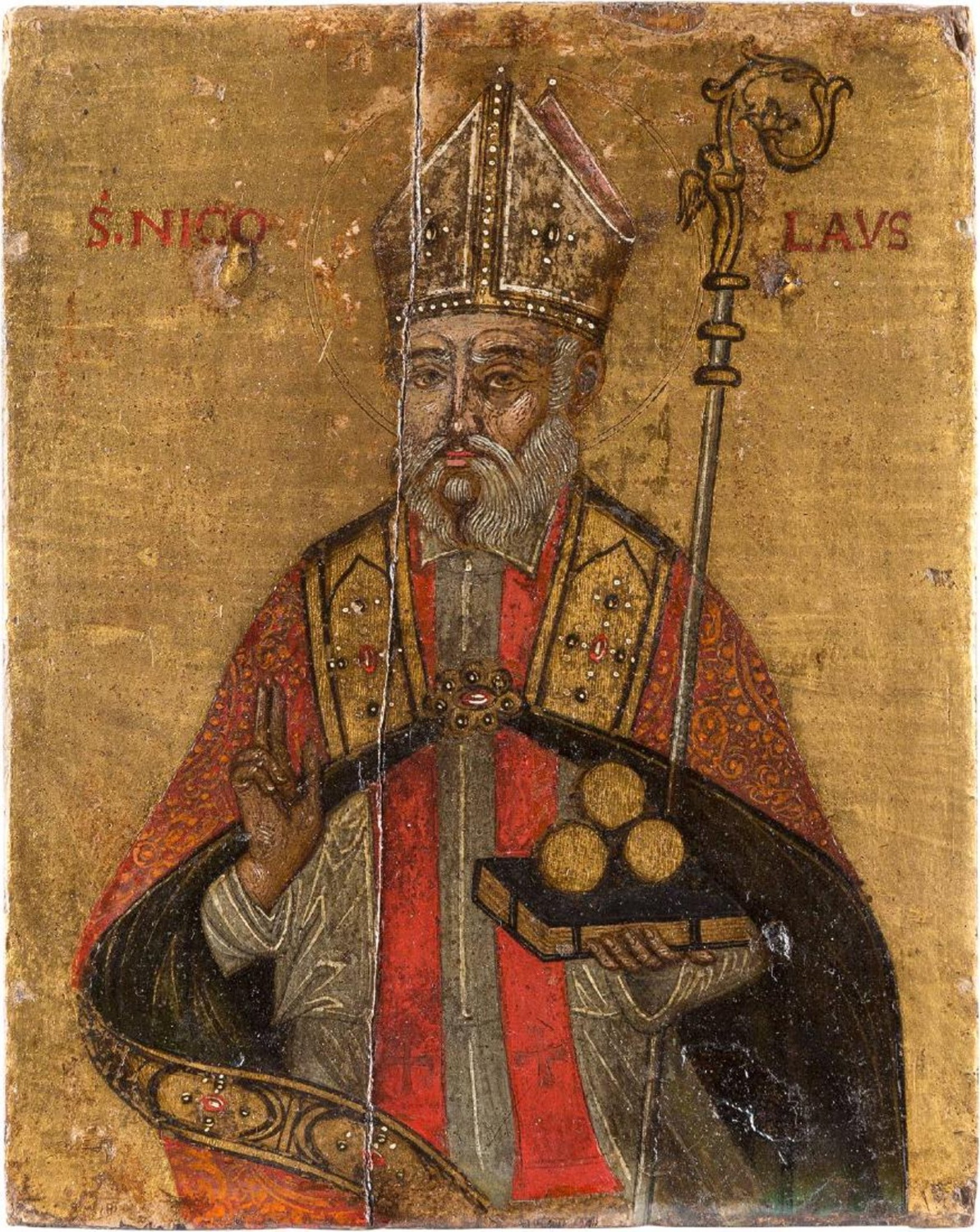 St Nicholas, Italian 15th c. – Art Optima Gallery